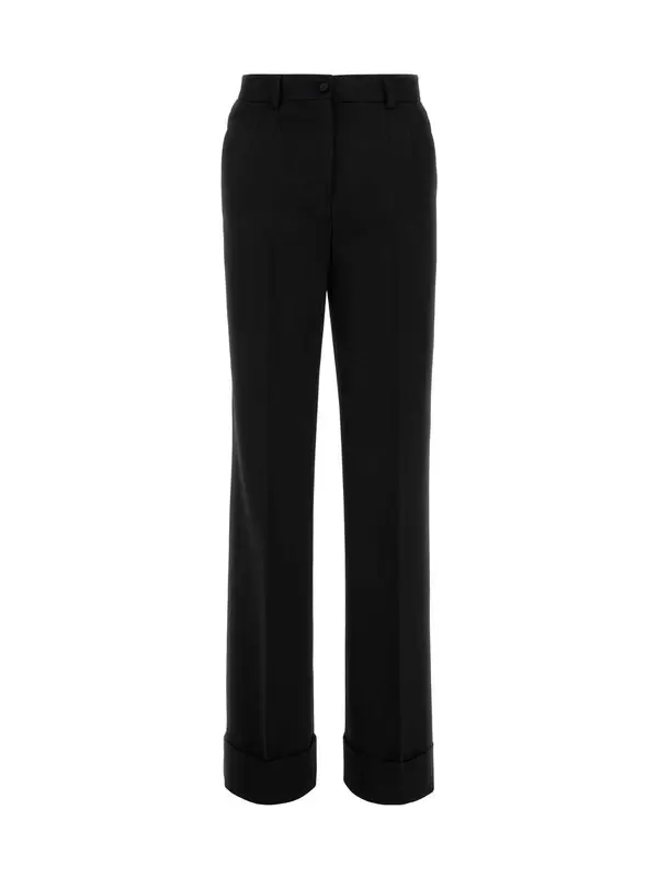 Dolce & Gabbana Wool Pants - Black