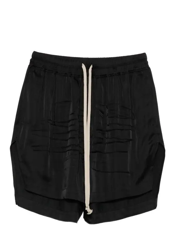 Rick Owens Drawstring Layered Shorts - Multicolor