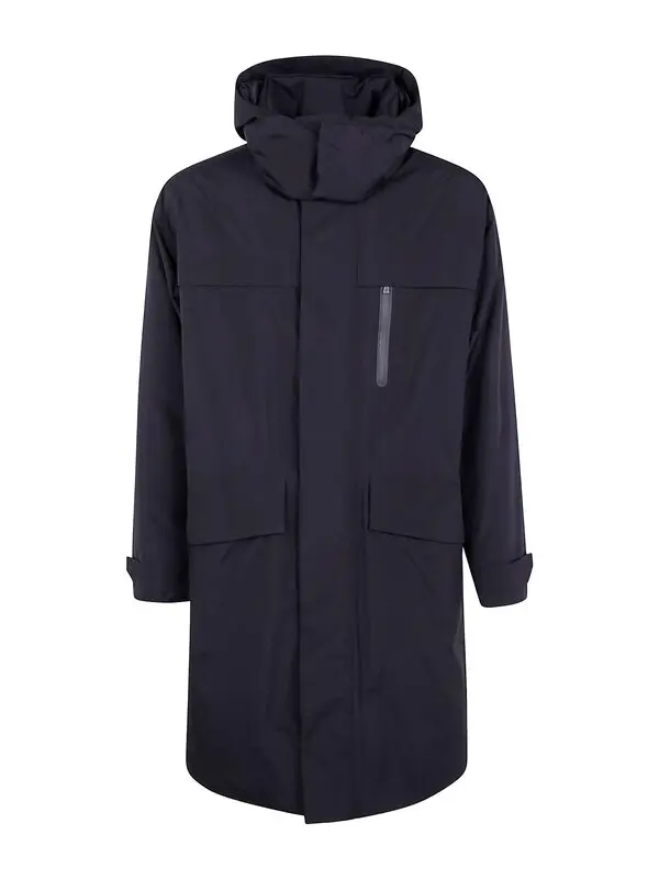Herno Long Parka - Black