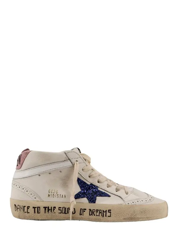 GOLDEN GOOSE Leather Sneakers - Multicolor