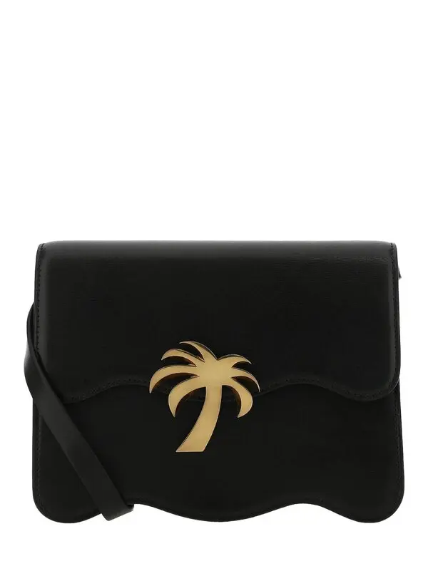 Palm Angels Borsa Shoulder Bag With Palm Tree Clasp - Multicolor