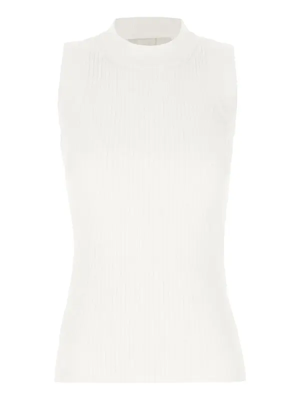 Sportmax Sleeveless Ribbed Knit Top - Multicolor