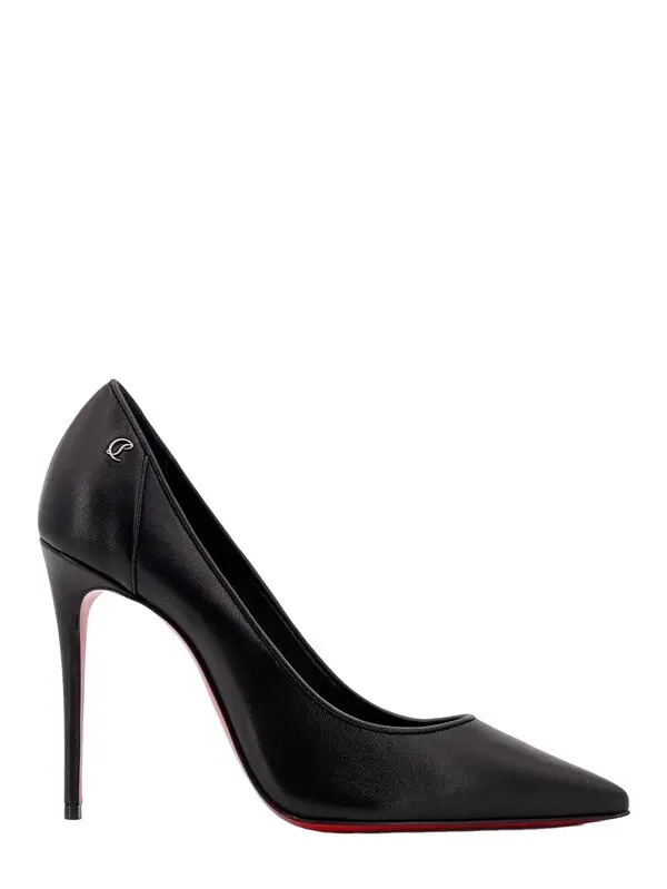 CHRISTIAN LOUBOUTIN Sporty Kate Leather Decollete - Black