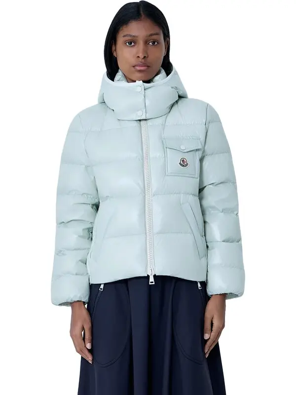 Moncler Andro Short Down Jacket - Green