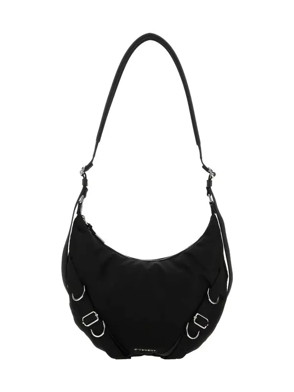 Givenchy Nylon Blend Voyou Crossbody Bag - Black
