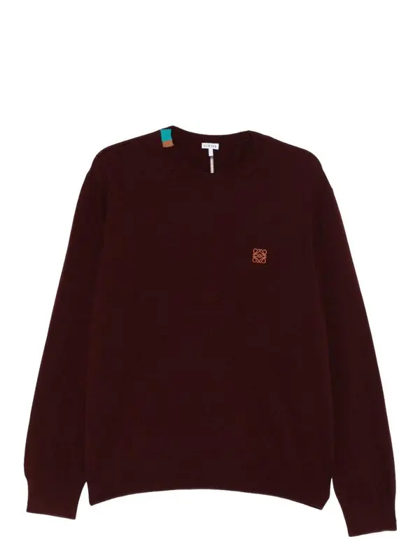 Loewe Anagram Wool Sweater - Multicolor