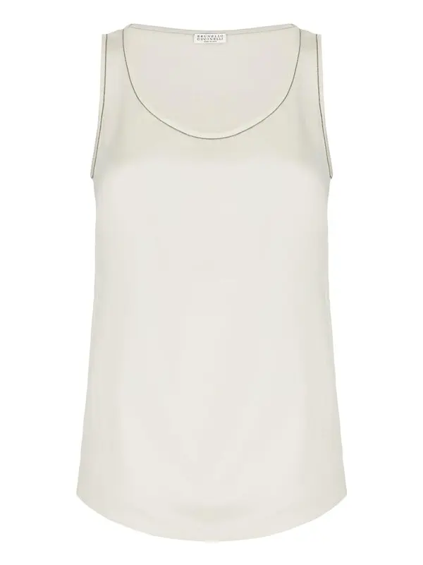 Brunello Cucinelli Sleeveless Top - Multicolor
