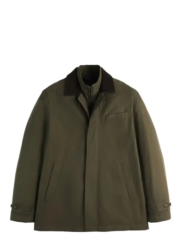 FAY Cotton Blend Jacket - Green