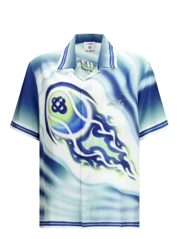 Casablanca Art Of The Serve Shirt - Multicolor