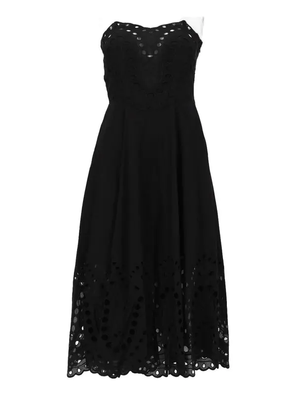 Charo Ruiz Ibiza Marlin Long Dress - Black