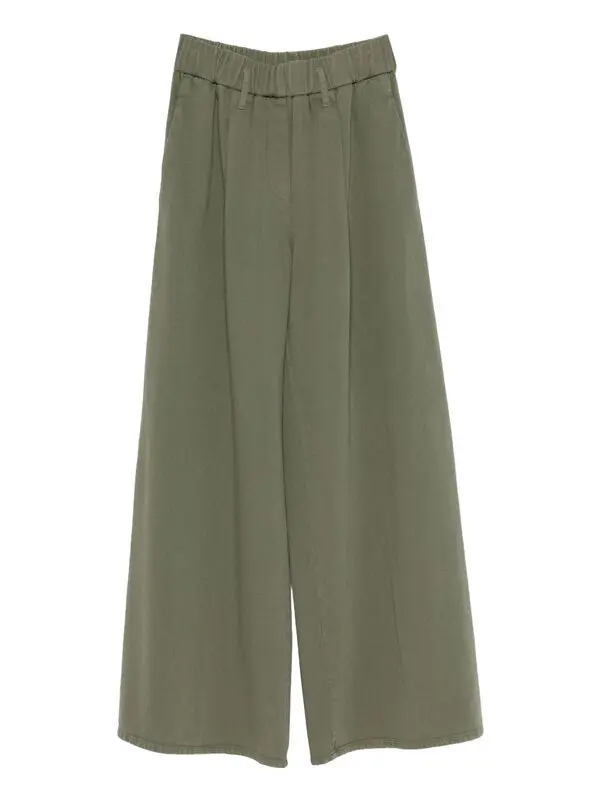 FORTE_FORTE Wide Leg Trousers - Multicolor