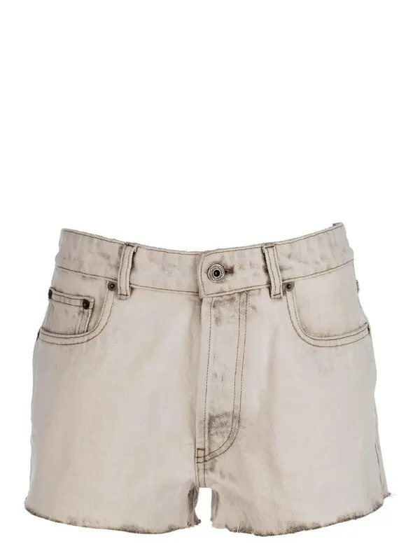 Miu Miu Denim Shorts - Multicolor