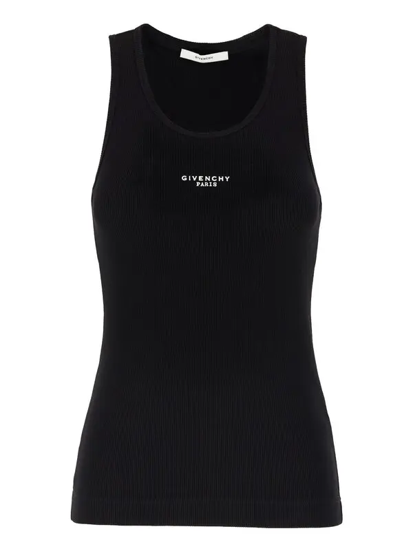 Givenchy Ribbed Tank Top - Multicolor