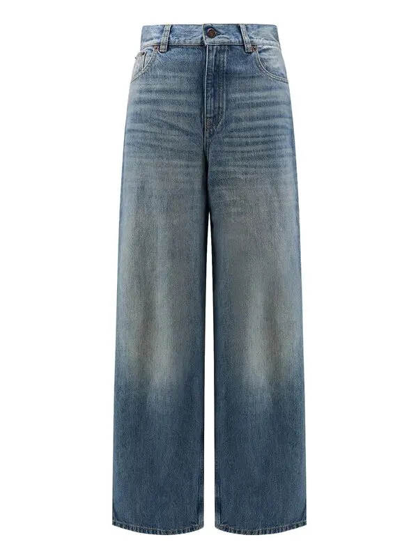 Chloé Wide Leg Jeans - Multicolor