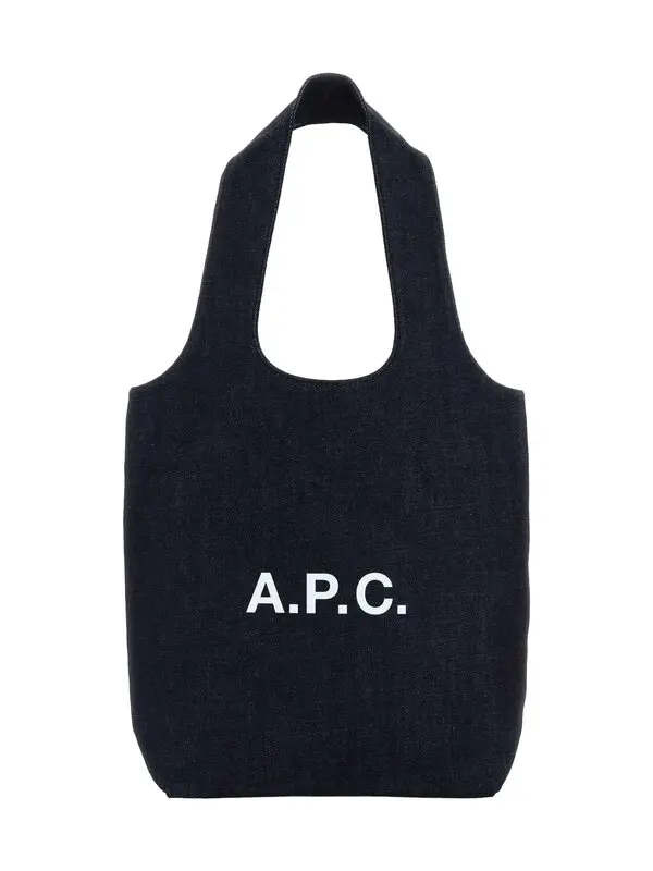 A.p.c. Denim Ninon Shopping Bag - Blue