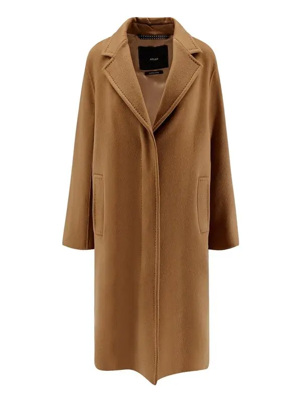 Max Mara Ardenne Cashmere Coat - Multicolor