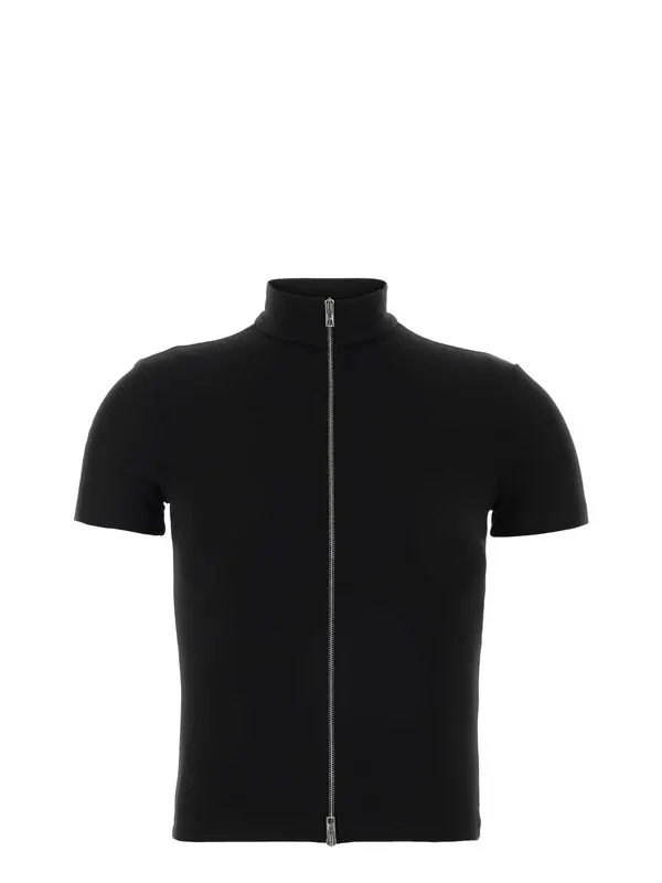 Alexander Wang Stretch Viscose Top - Black