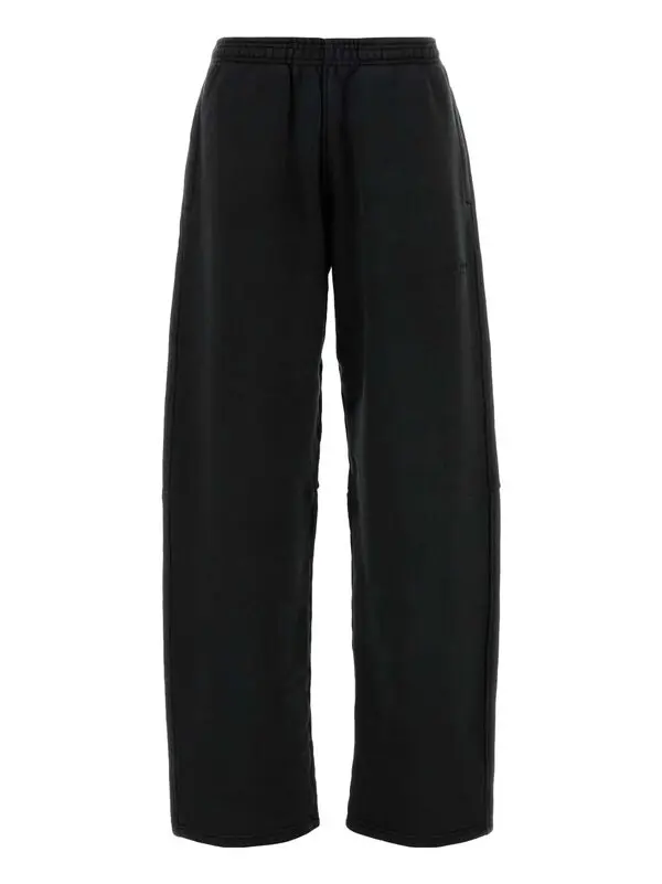 Alexander Wang Slate Cotton Joggers - Black