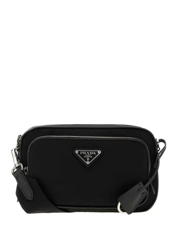 Prada Re-nylon Crossbody Bag - Black
