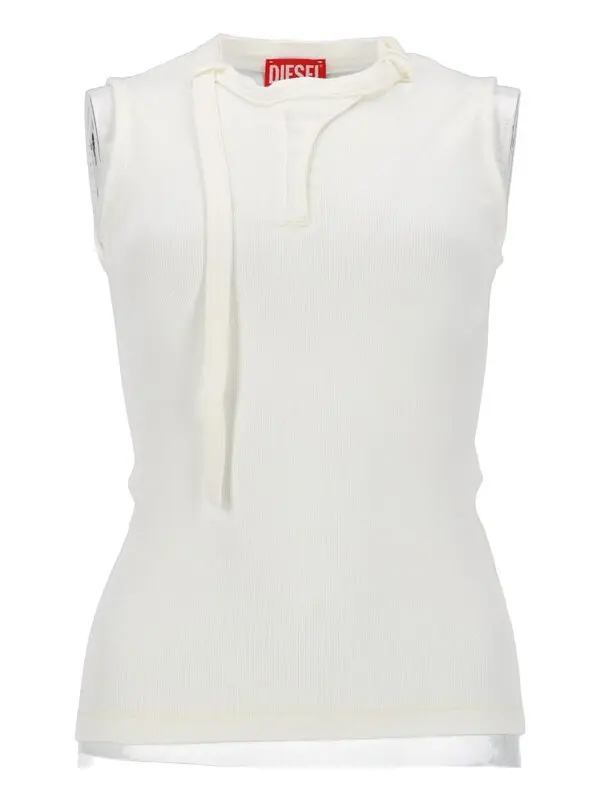 DIESEL® Jersey Top - White