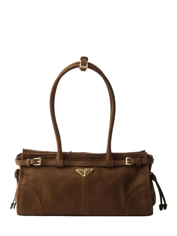 Prada Bonnie Medium Leather Handbag - Multicolor