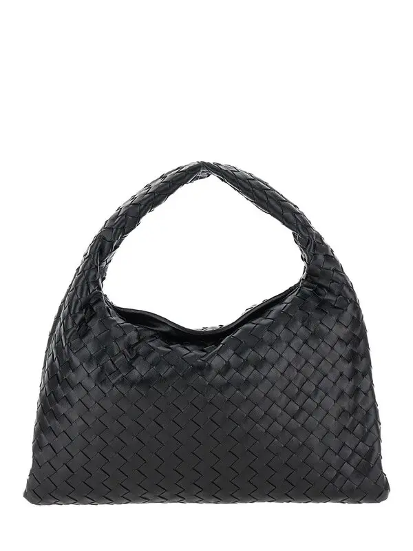 Bottega Veneta Hop Piccola' Shoulder Bag - Black
