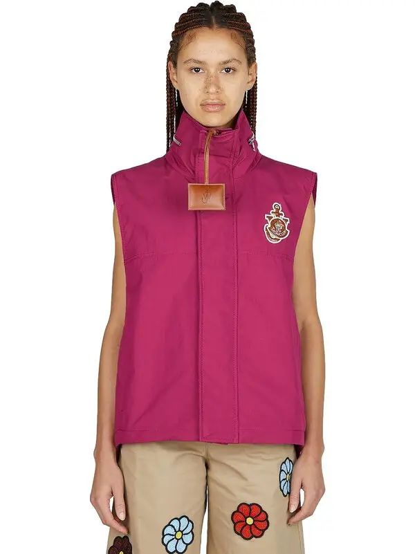Moncler Jw Anderson Tryfan Gilet Jacket - Pink