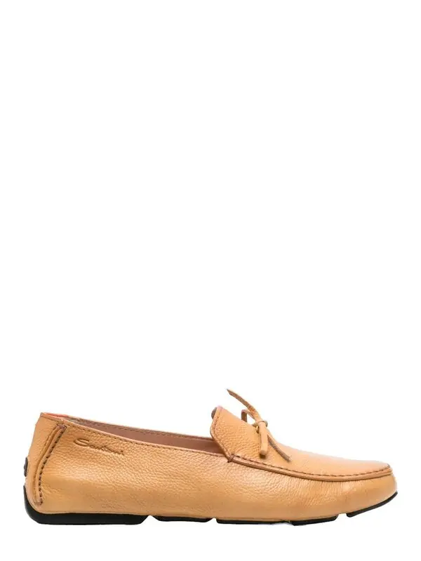 Santoni Havana Loafer Barbados Moken Leather - Gray