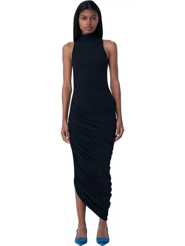 Jacquemus La Robe Piazza Halterneck Dress - Black