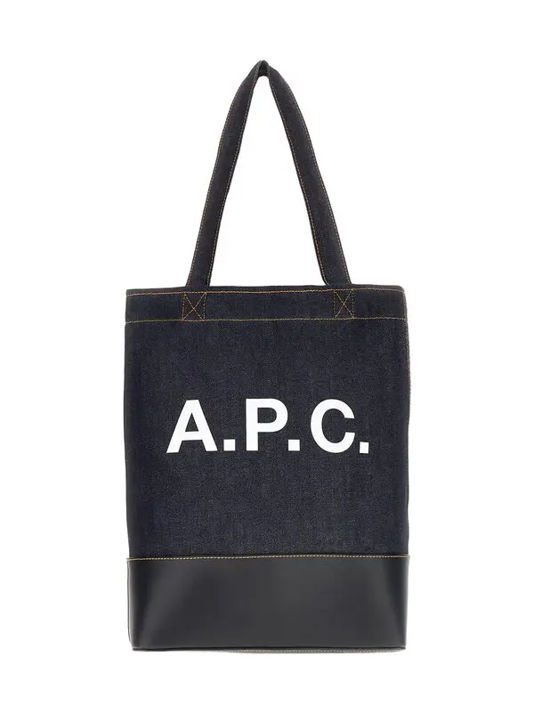 A.p.c. Logo Shopper Bag - Multicolor