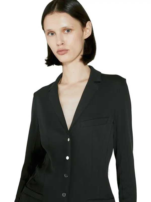 Rabanne Blazer Style Shirt - Black