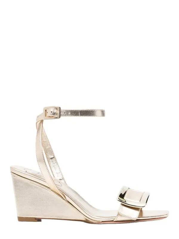 ROGER VIVIER Belle Vivier Wedge Sandals - Multicolor