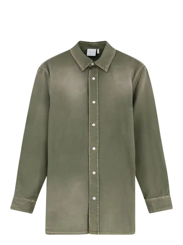 Dior Cotton Shirt With Patch - Multicolor