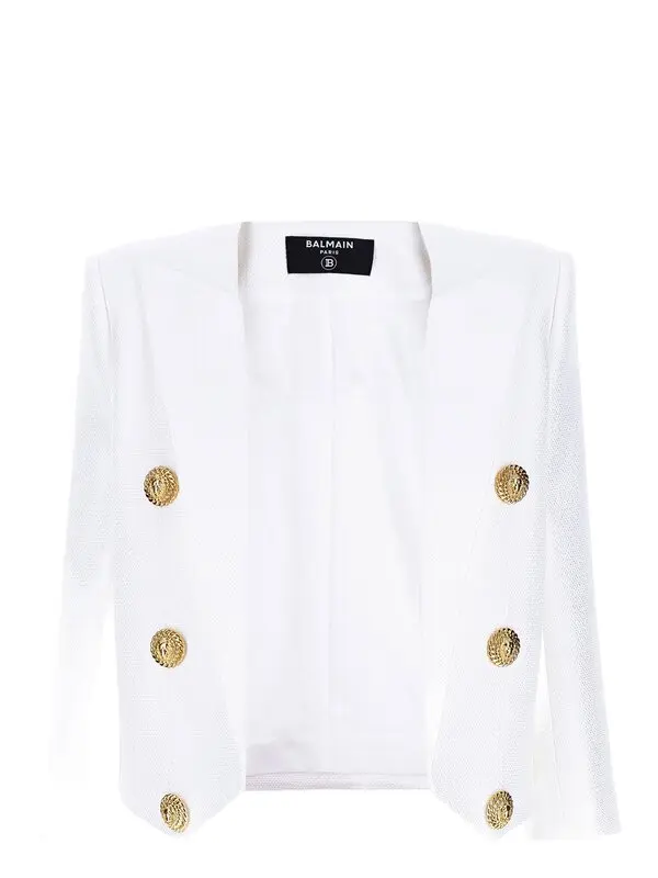 Balmain Spencer Blazer - White