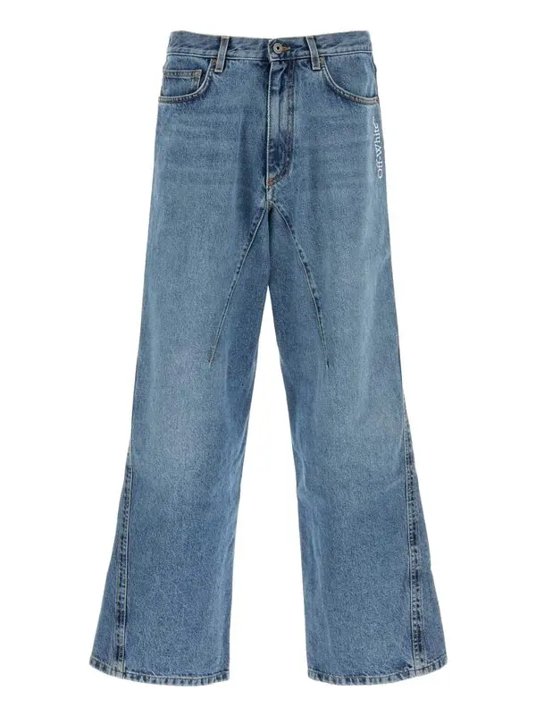 Off-White Denim Jeans - Blue