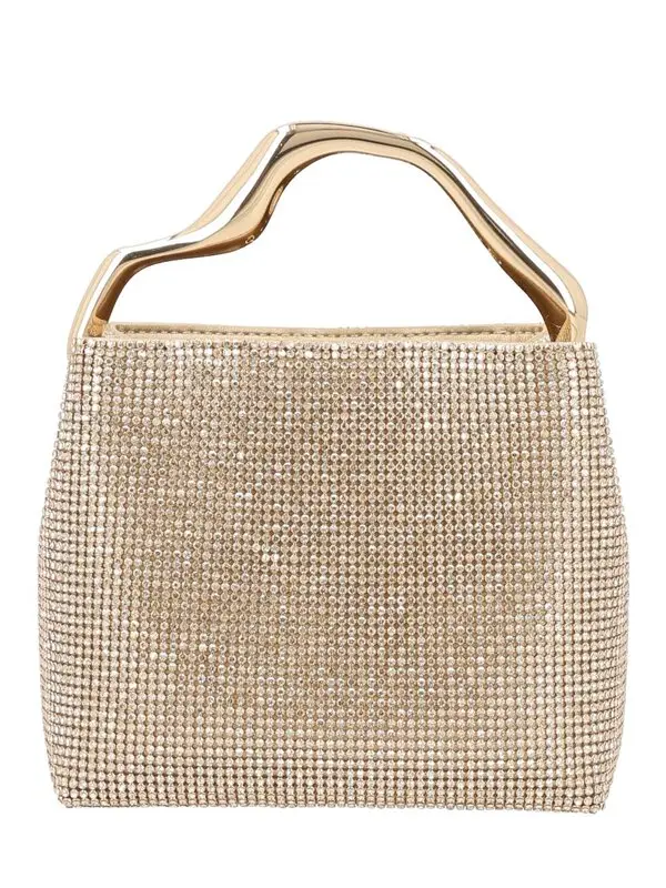 Cult Gaia Solene Mini Rhinestone Bag - Cream