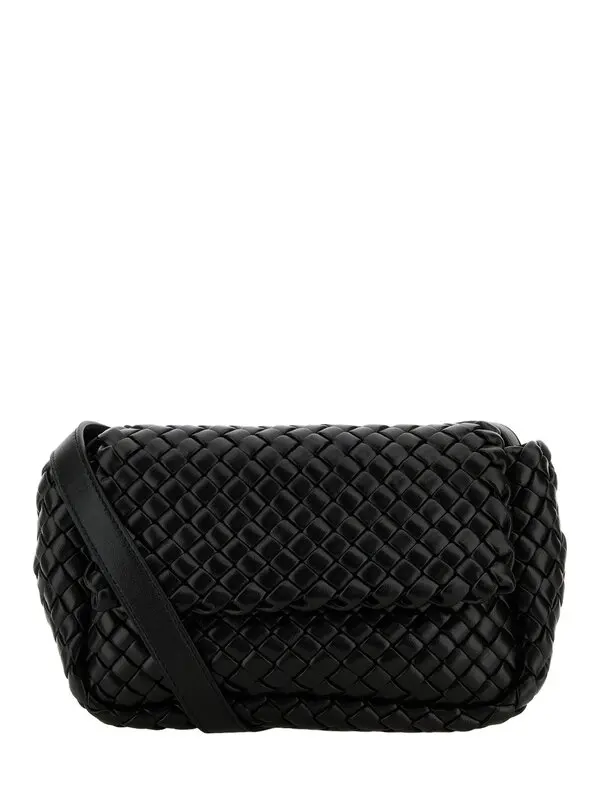 Bottega Veneta East West Koble Nuova Piccola Intreccio Shoulder Bag - Multicolor