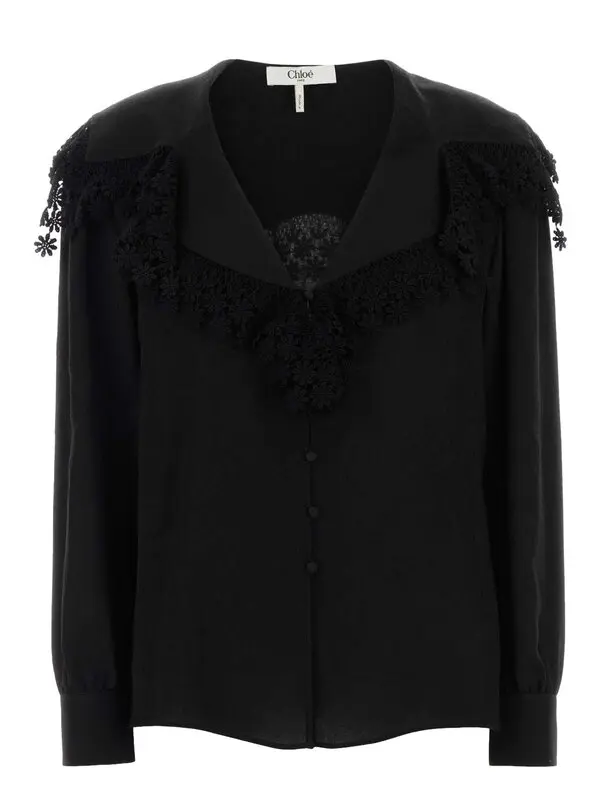 Chloé Silk Shirt - Black