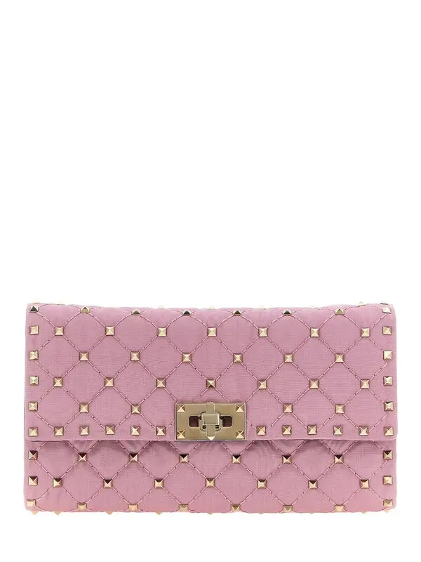 Valentino Garavani Rockstud Spike Shoulder Bag - Pink