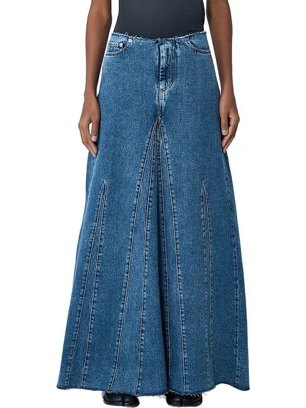 Our Legacy Rebel Denim Maxi Skirt - Blue