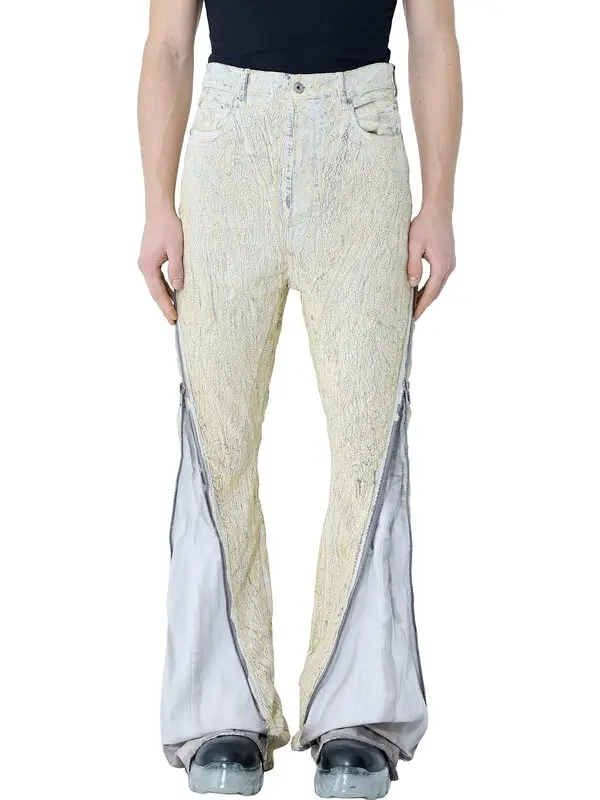 Rick Owens Bolan Banana Pants - White