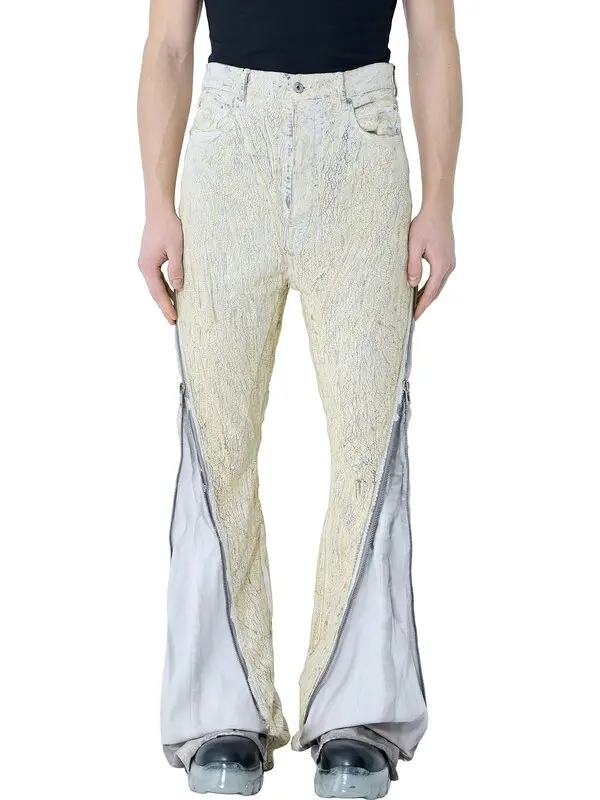 Rick Owens Bolan Banana Pants - White