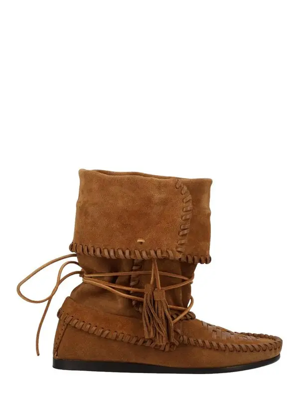 Isabel Marant Étoile Winki Suede Boots - Multicolor