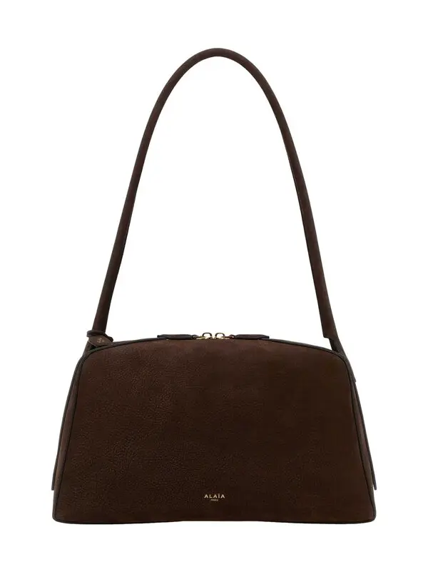 Alaïa Leather Shoulder Bag - Brown