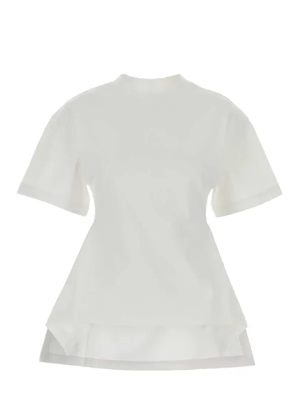 Alaïa Cotton T-shirt - White