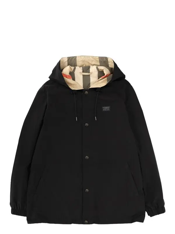 Burberry Reversible Check Jacket - Black