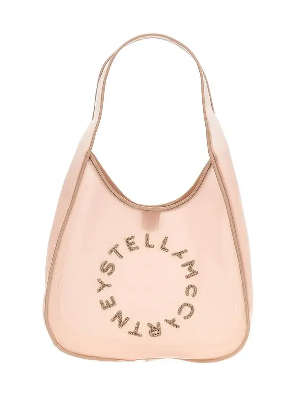 Stella McCartney Logo Mesh Hobo Bag - Multicolor