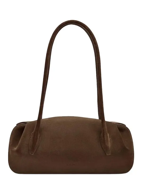 Yuzefi Oyster Small Shoulder Bag - Brown