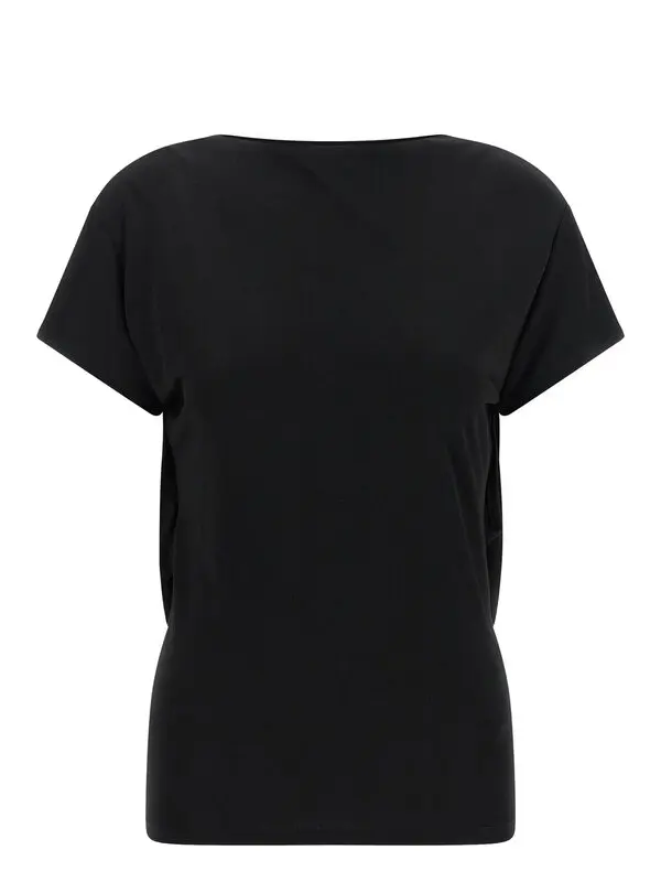 Jacquemus Le Haut Mistral Boatneck T-shirt - Black