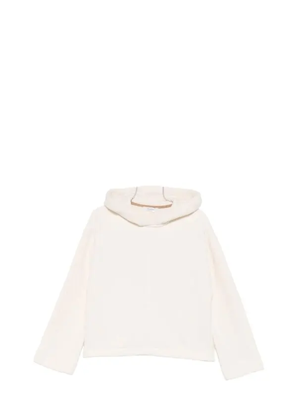 Max Mara Logo Cotton Hoodie - Multicolor